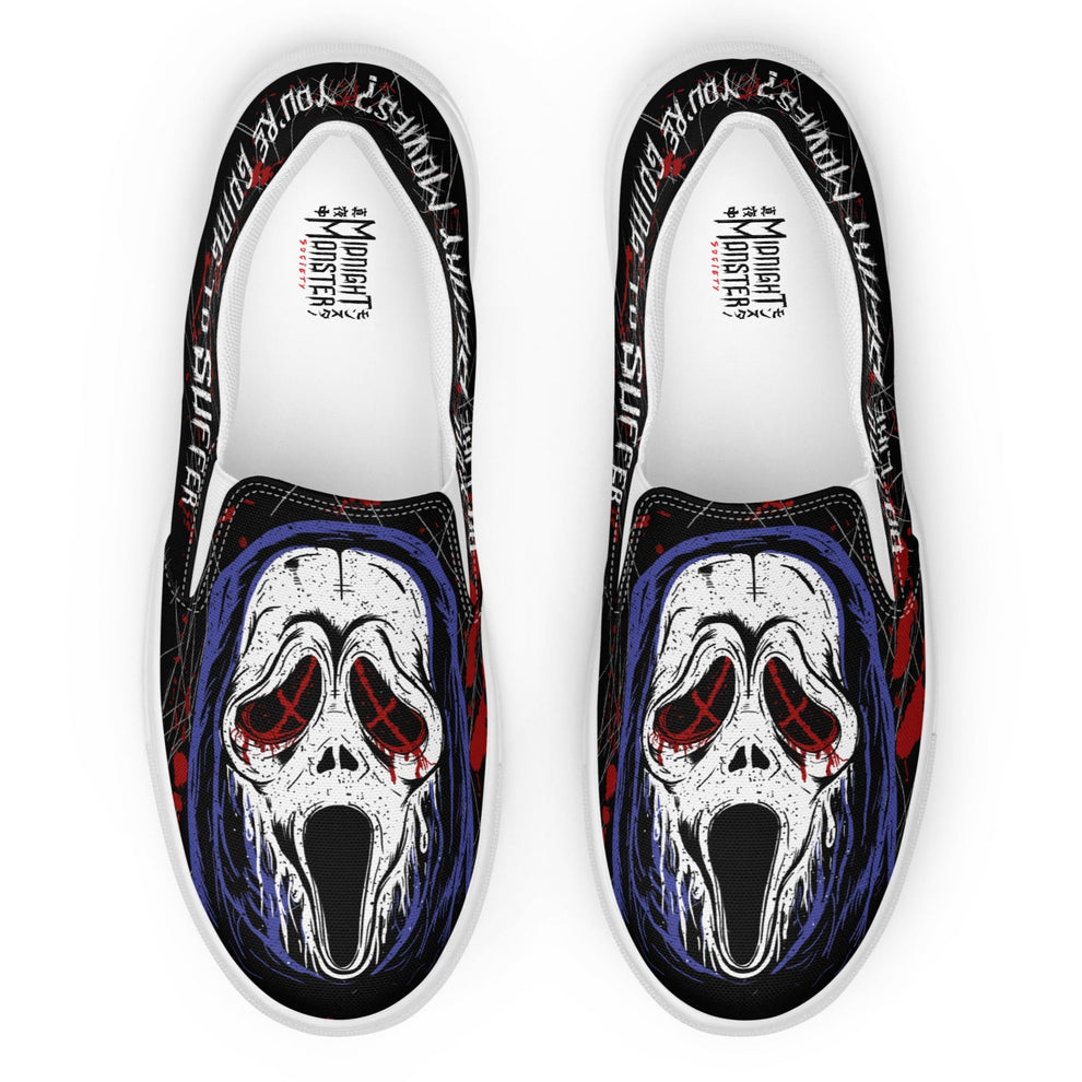Scream Slip-on Shoes – Midnight Monster Society